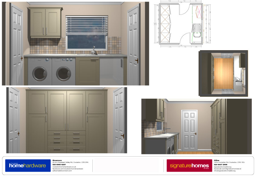 Utility Room Makeover - The Chase - Signature Homes Ltd