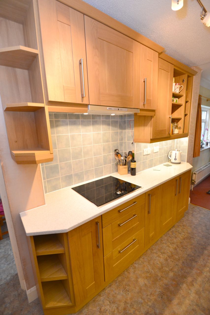 Kitchen Makeover - Chaldon Way Solid Oak - Signature Homes Ltd